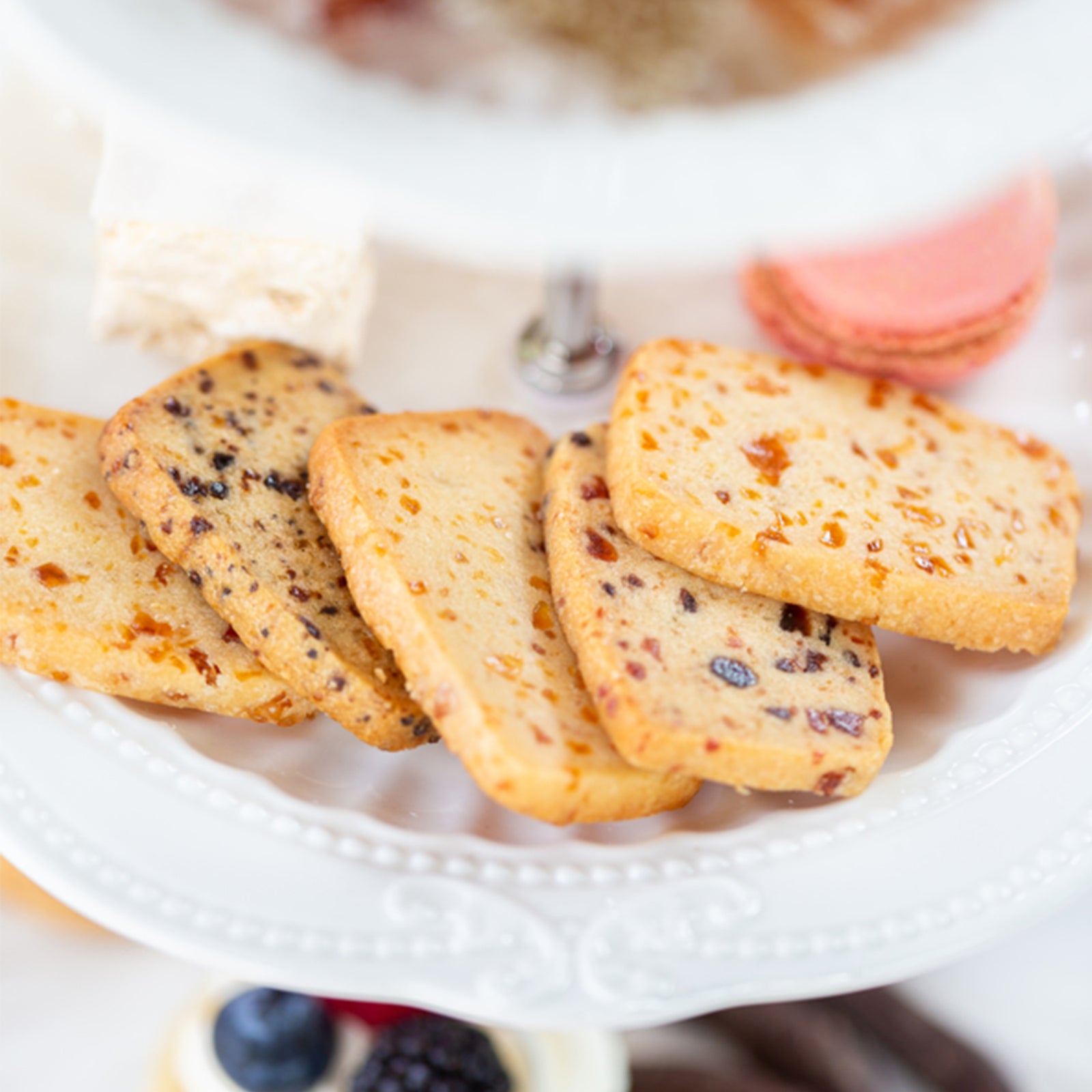 Fruit-Studded Shortbreads